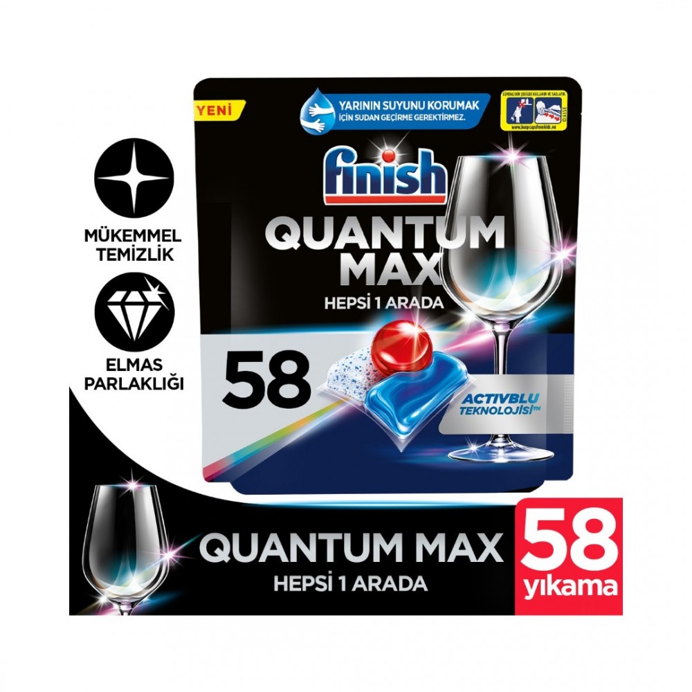 FİNİSH QUANTUM MAX HEPSİ 1 ARADA 58 TABLET - 8690570553178