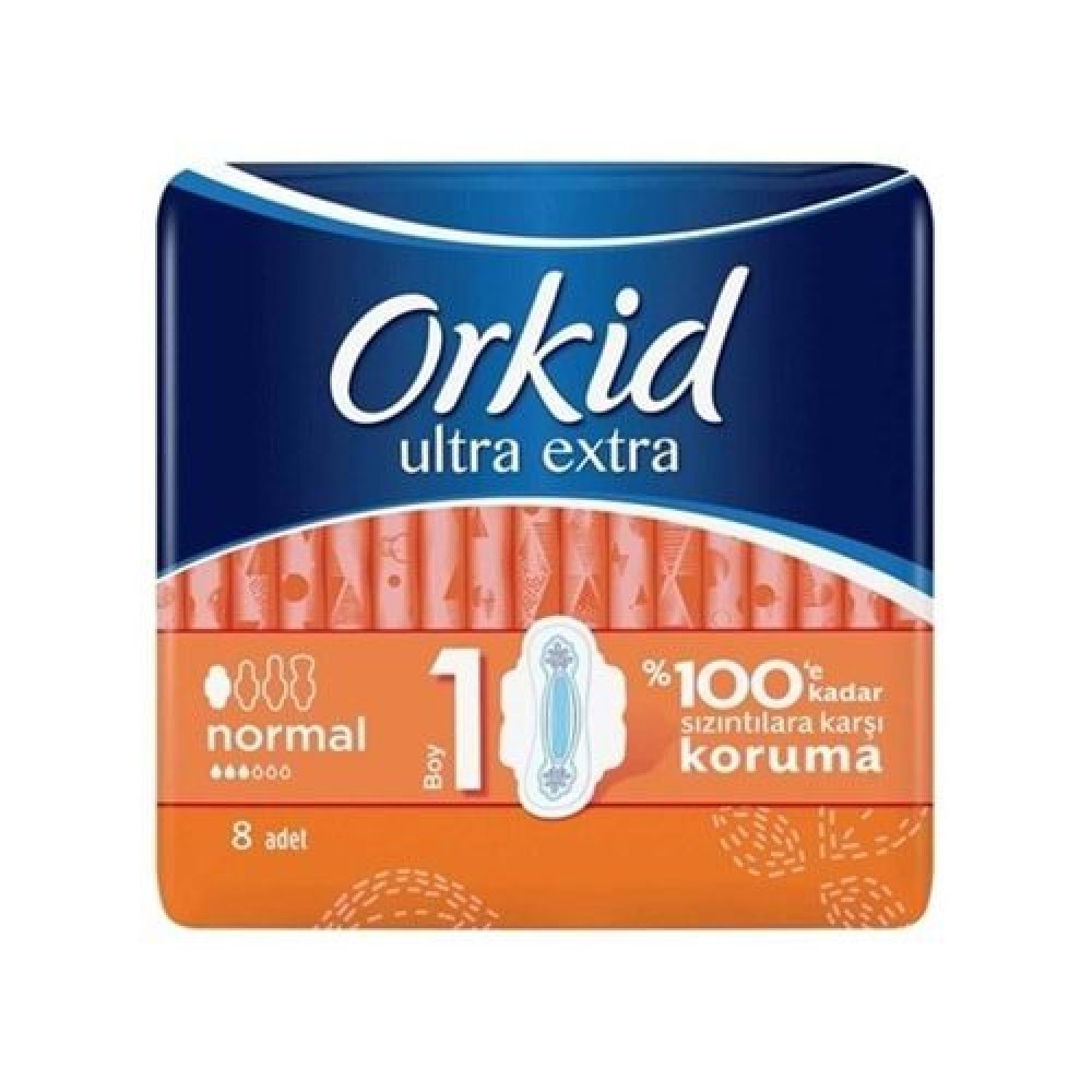 ORKİD ULTRA EXTRA TEKLİ NORMAL 8Lİ - 8001841114767